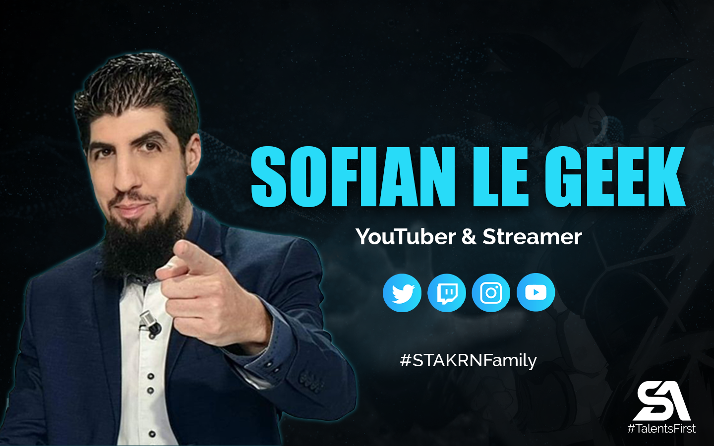 Sofian le GEEK - Gaming influencer | STAKRN Agency